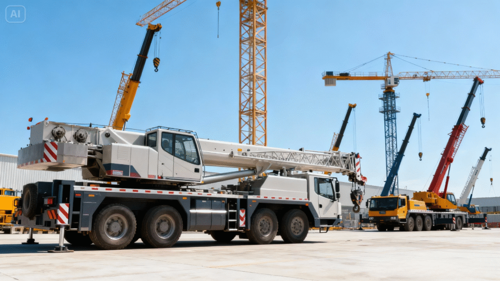 Pilihan Lengkap Sewa Crane: Jenis Mobile Crane, Pilihan Tower Crane ...