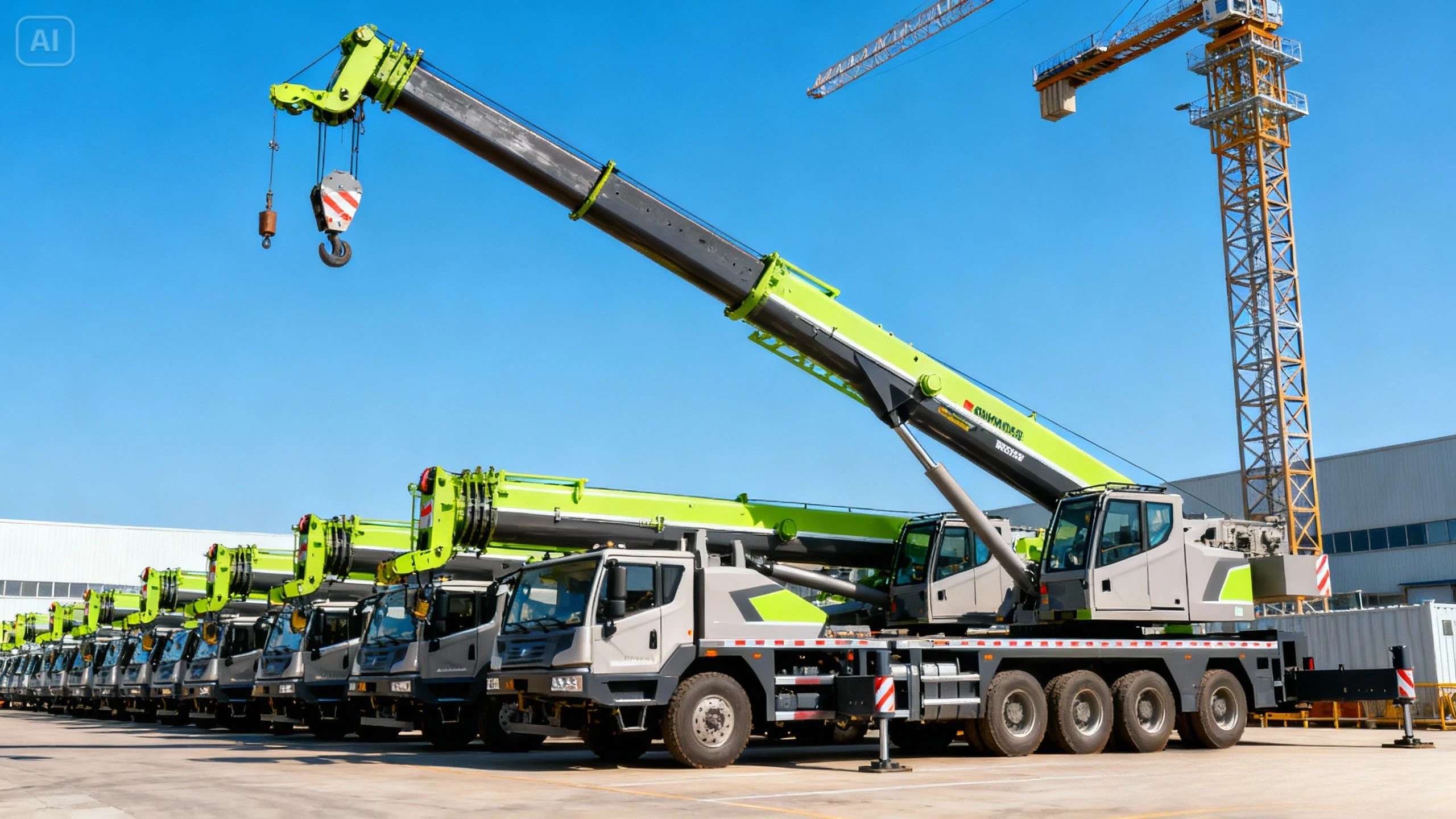 Pilihan Lengkap Sewa Crane: Jenis Mobile Crane, Tower Crane, Crawler ...