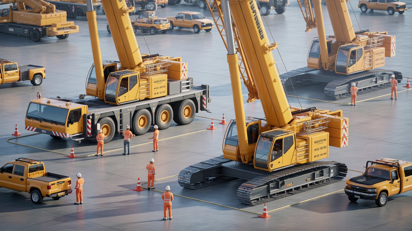 Panduan Lengkap Sewa Crane: Jenis Mobile Crane, Tower Crane, Jenis ...
